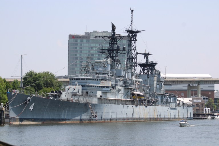 Erie County Naval and Military Park (ending with a deer in the water ...